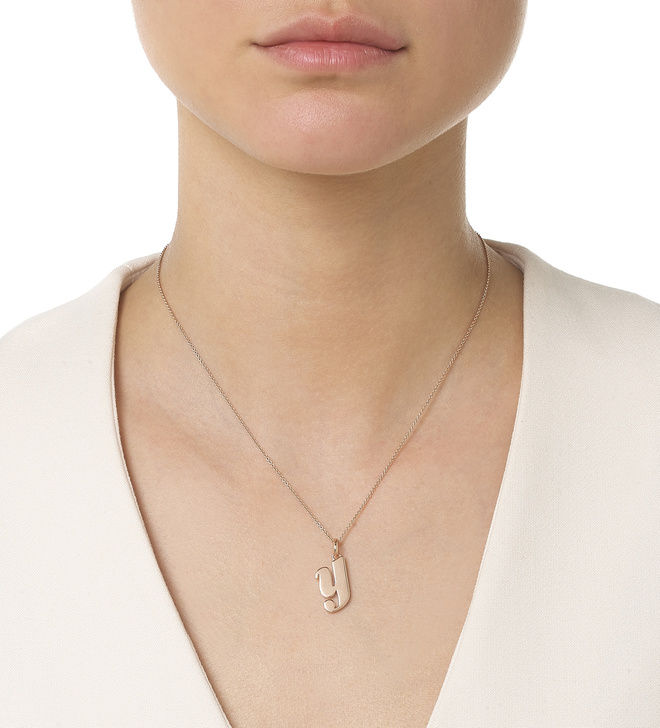 Alphabet Symbols | Heart, Moon & Star diamond pendants | Monica Vinader