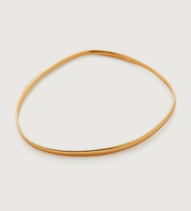 Gold Vermeil & Sterling Silver Bangles | Monica Vinader