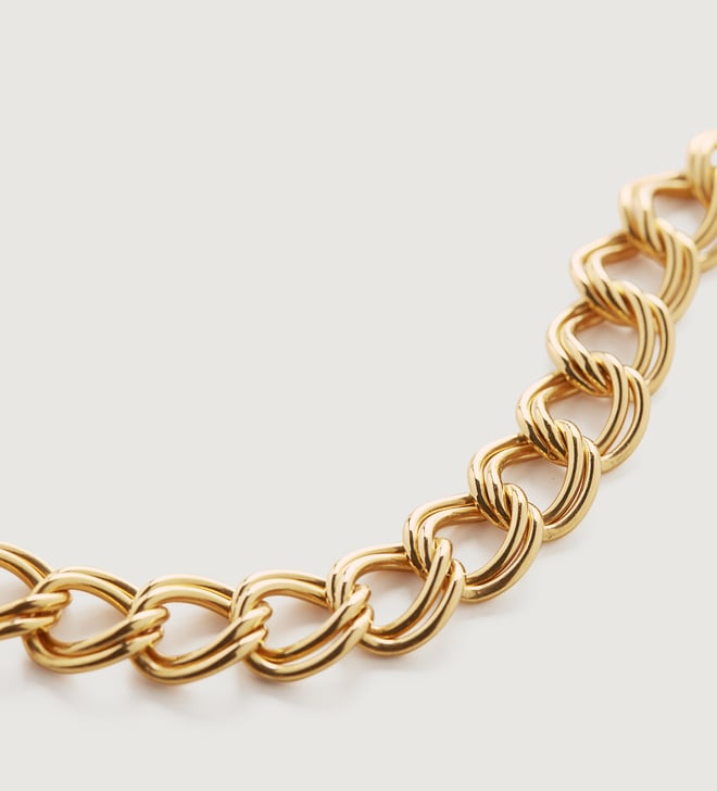 Gold & Silver Curb Chains | Monica Vinader
