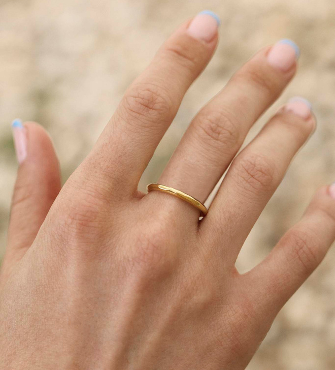 18ct Gold Vermeil Rings | Monica Vinader