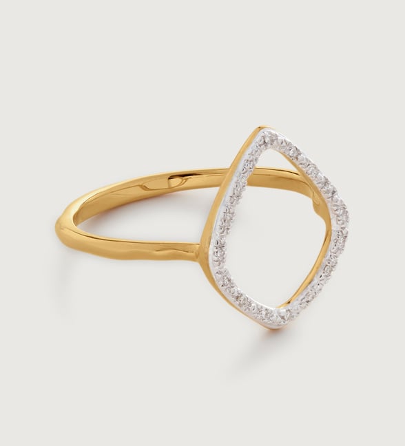 18ct Gold Vermeil Rings | Monica Vinader