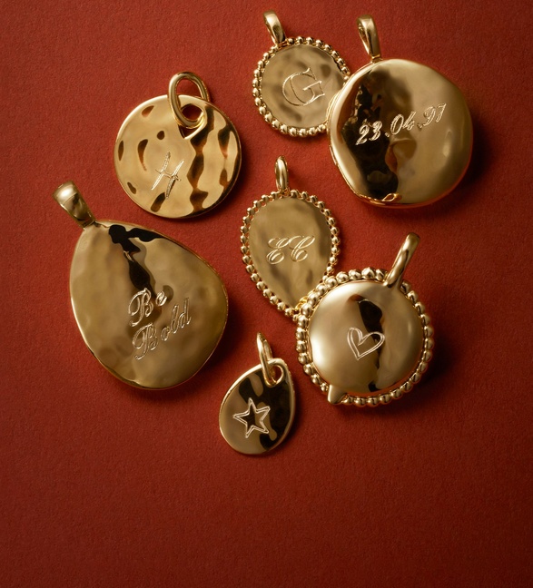 Engraved Gold & Silver Lockets | Monica Vinader
