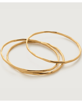 18ct Gold Vermeil Bracelets | Monica Vinader