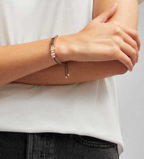 Linear Friendship Bracelet in 18ct Gold Vermeil on Sterling Silver ...