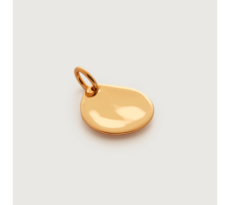 Siren Small Pendant Charm in 18k Gold Vermeil on Sterling Silver ...