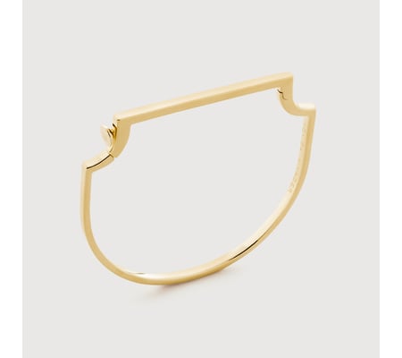 Signature Slim Bangle in 14k Solid Gold | Jewellery by Monica Vinader