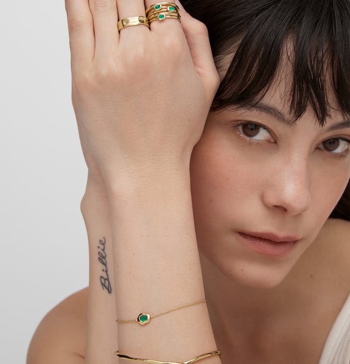 Odyssey Fine Chain Bracelet in 18k Gold Vermeil on Sterling Silver and ...