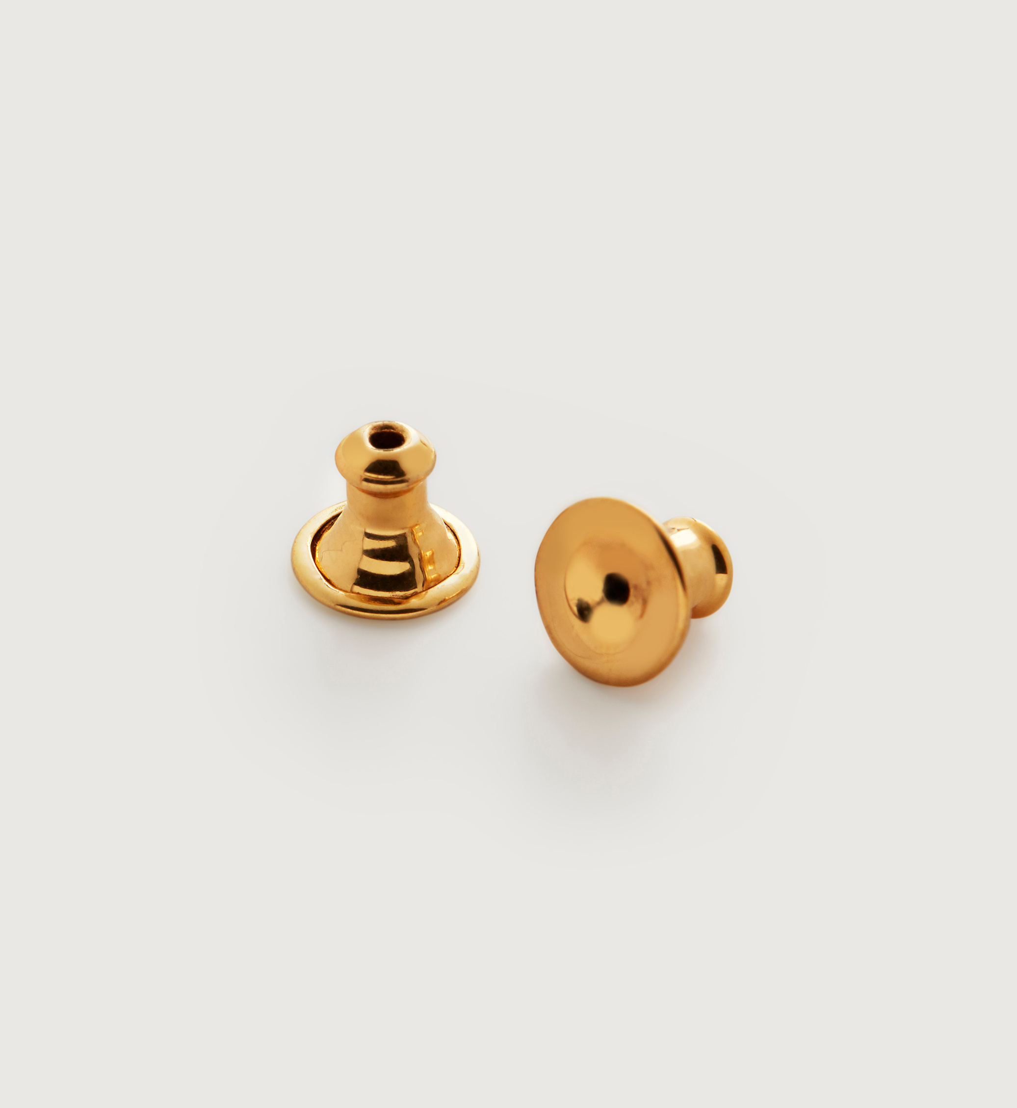 Siren Mini Nugget Cocktail Earrings in 18ct Rose Gold Vermeil on ...