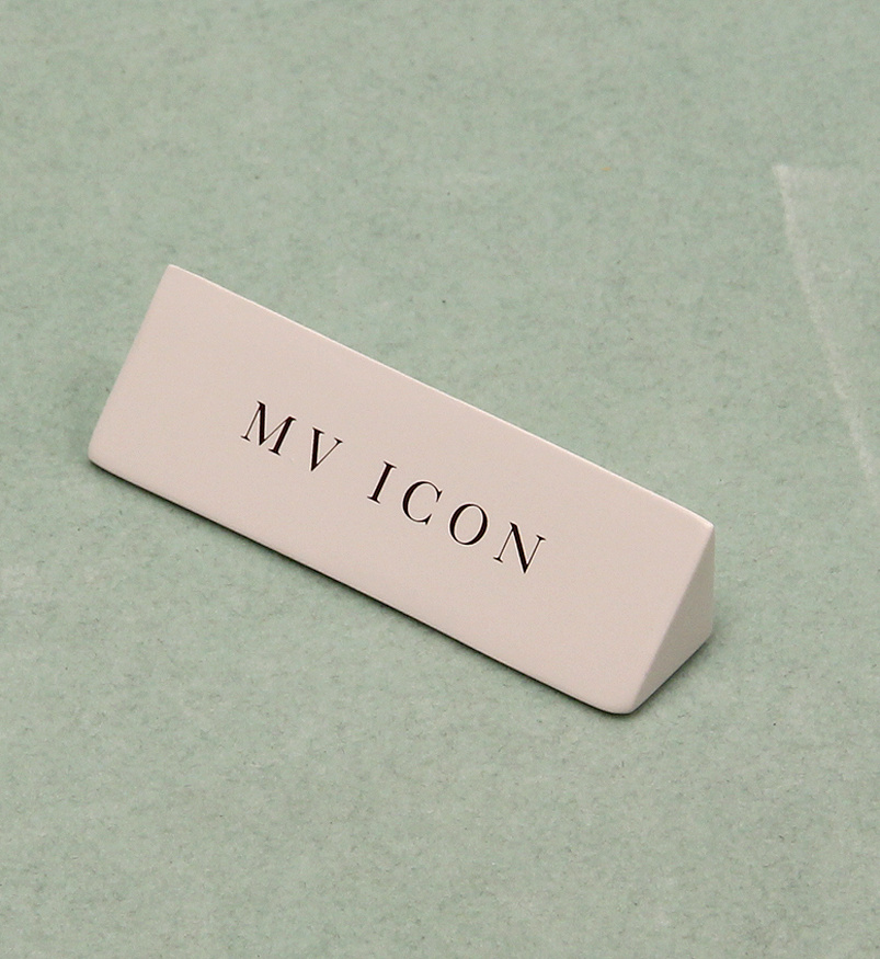 Mini Wedge in Wood | Jewellery by Monica Vinader