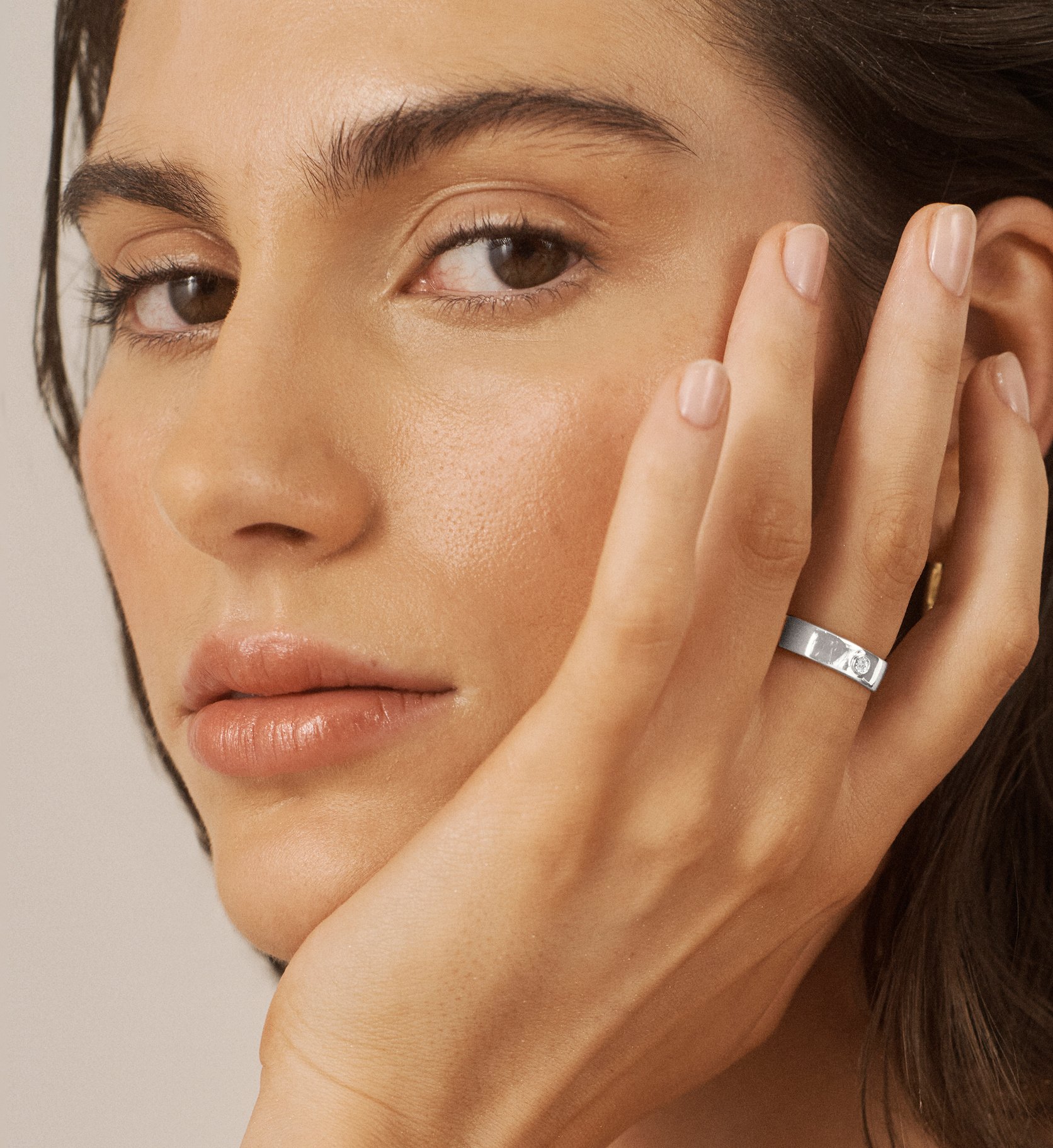 Diamond Essential Band Ring in Sterling Silver and Diamond | Jewellery ...