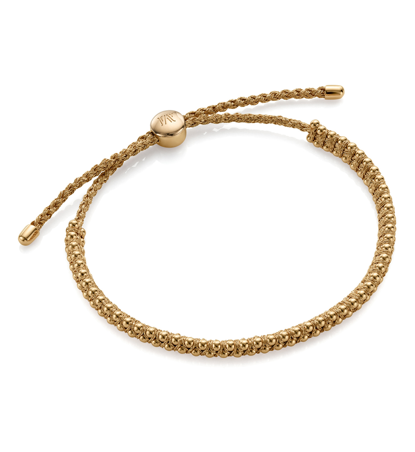 Rio Mini Friendship Bracelet in 18ct Gold Vermeil On Sterling Silver ...