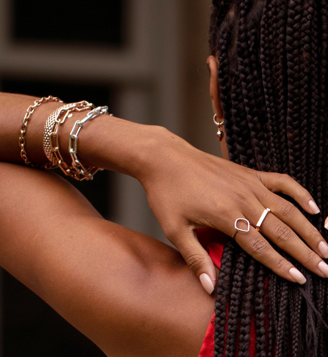 Riva Diamond Hoop Ring in Sterling Silver and Diamond | Jewellery by ...