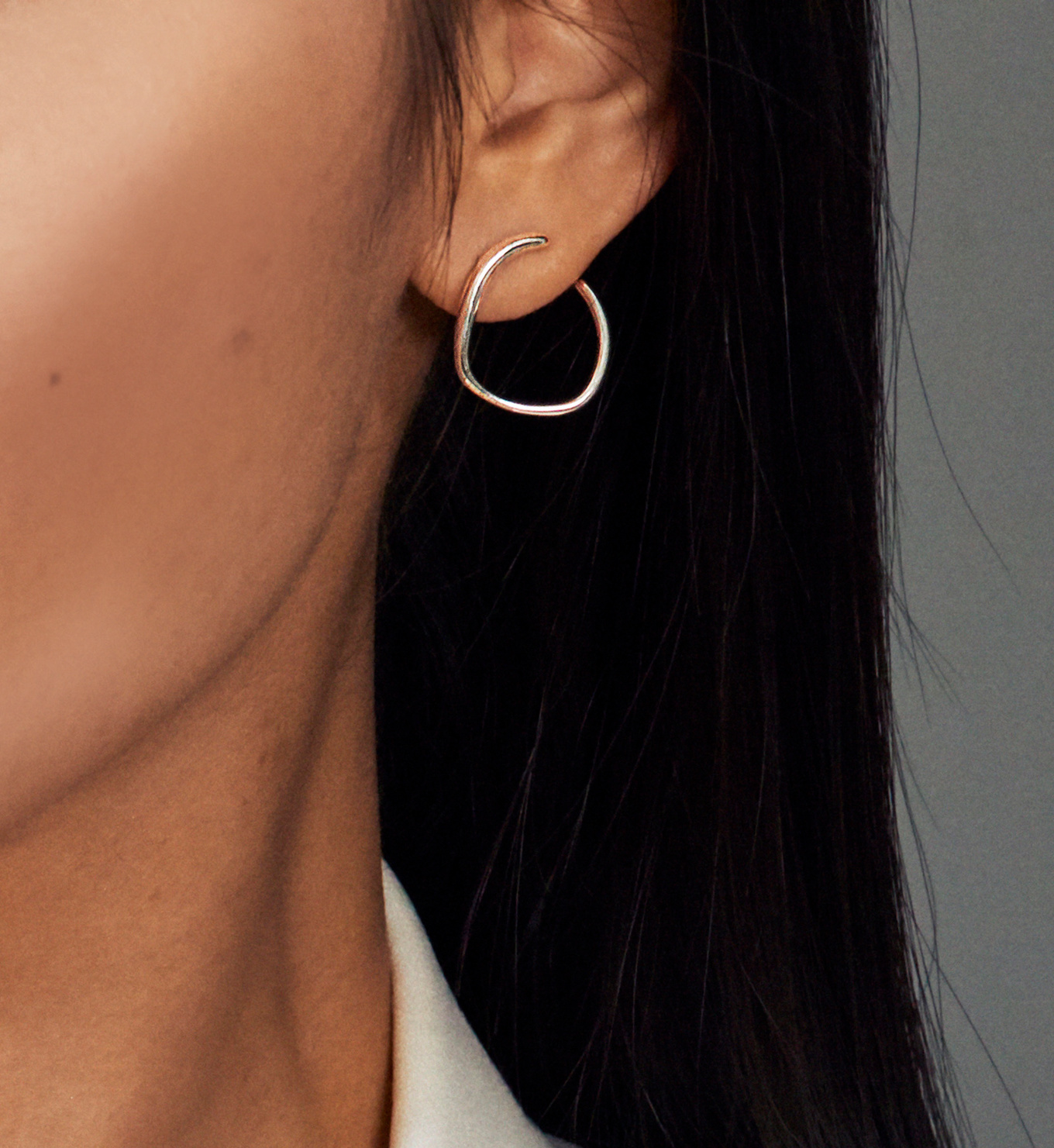 Nura Reef Wrap Earrings in Sterling Silver | Jewellery by Monica Vinader