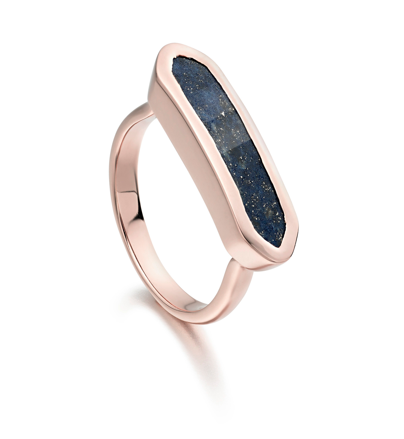 Baja Ring in 18k Rose Gold Vermeil On Sterling Silver and Lapis ...