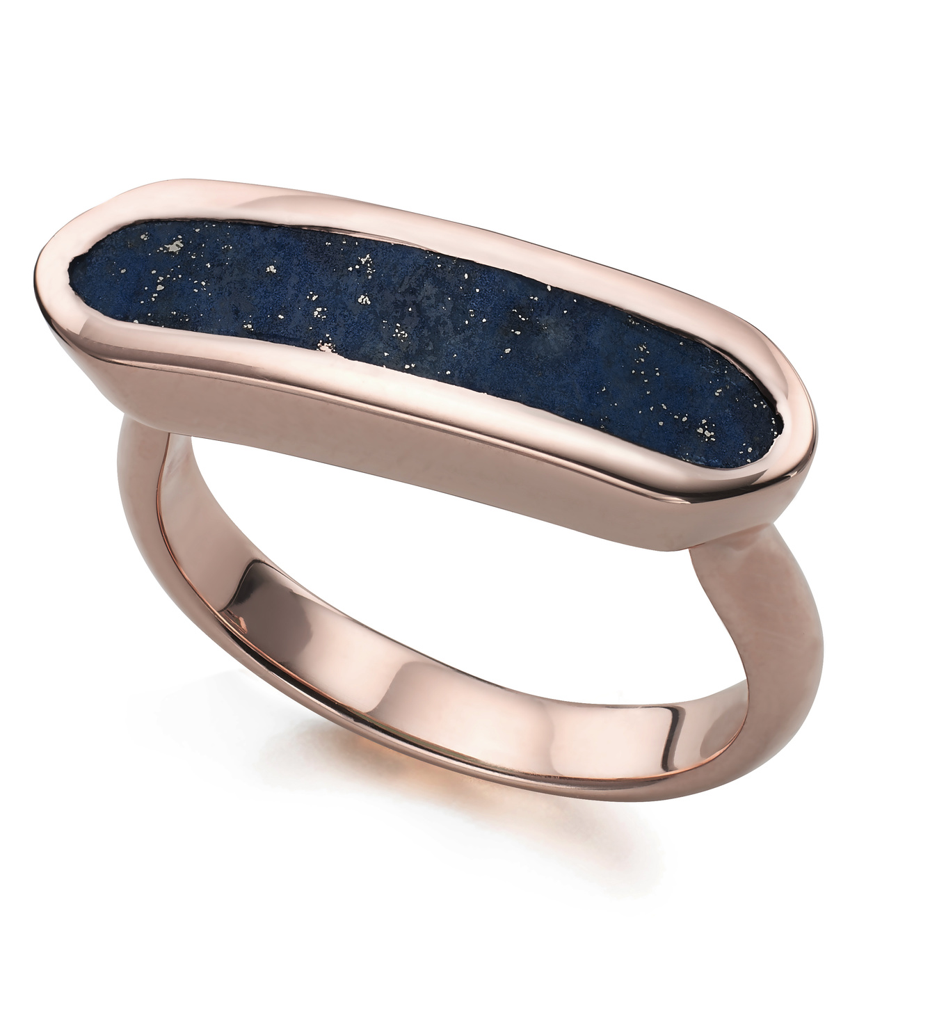 Baja Ring in 18k Rose Gold Vermeil On Sterling Silver and Lapis ...