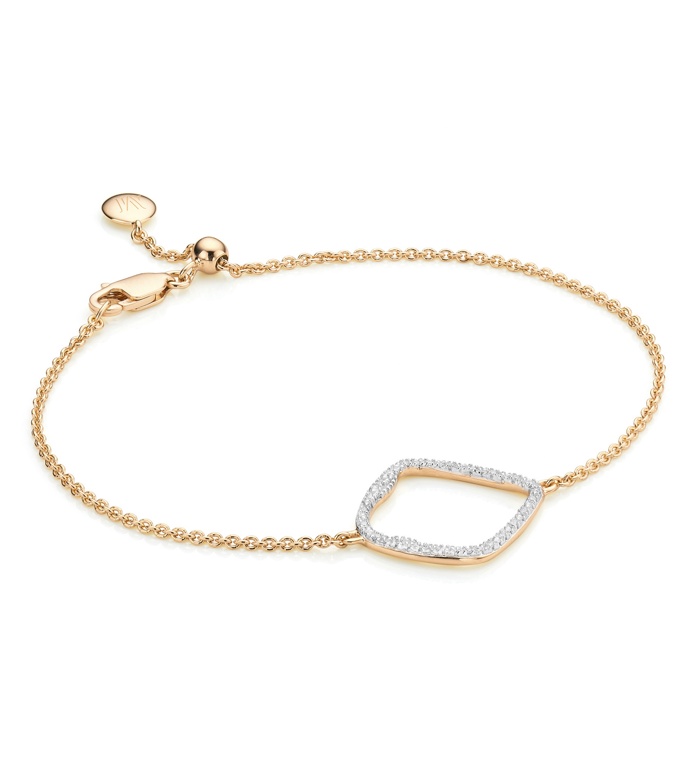 Riva Large Hoop Bracelet in 18k Gold Vermeil on Sterling Silver and ...