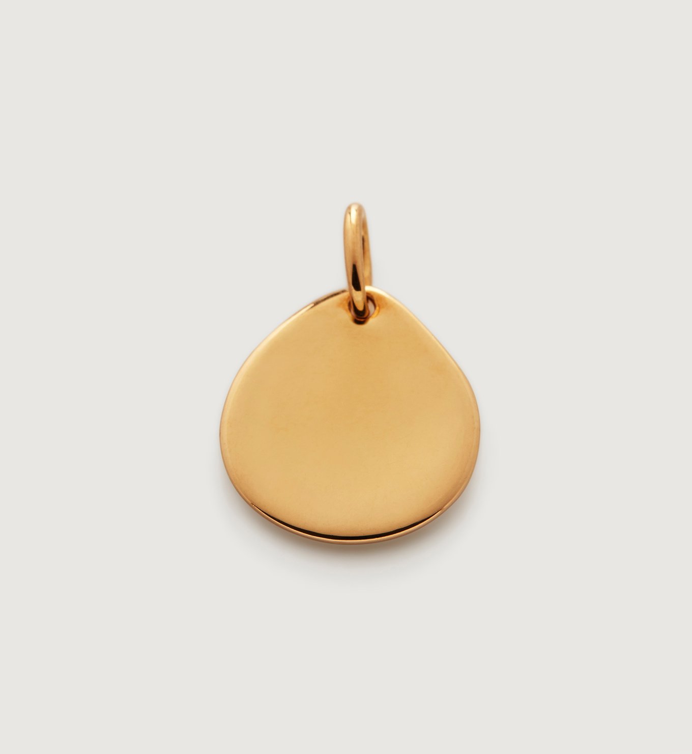 Siren Small Pendant Charm in 18k Gold Vermeil on Sterling Silver ...