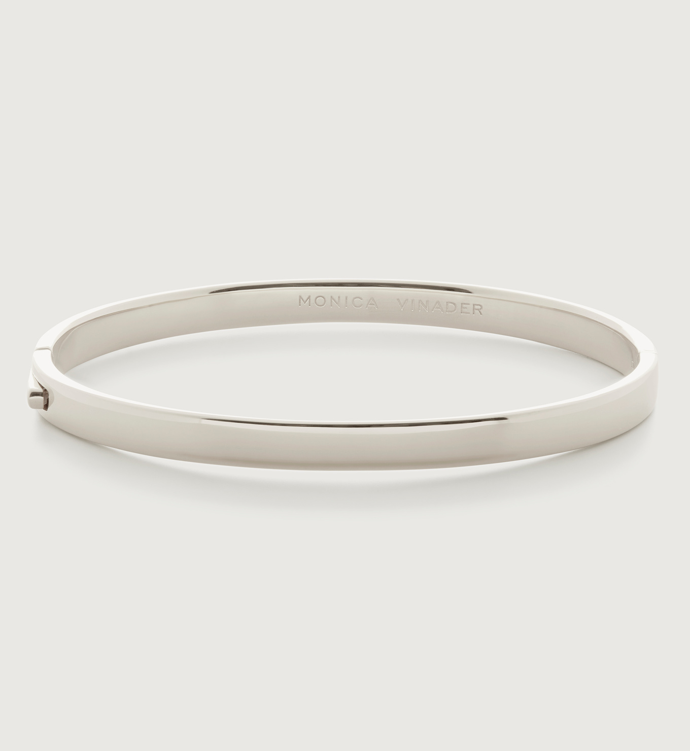 Essential Bangle in Sterling Silver | Jewellery by Monica Vinader