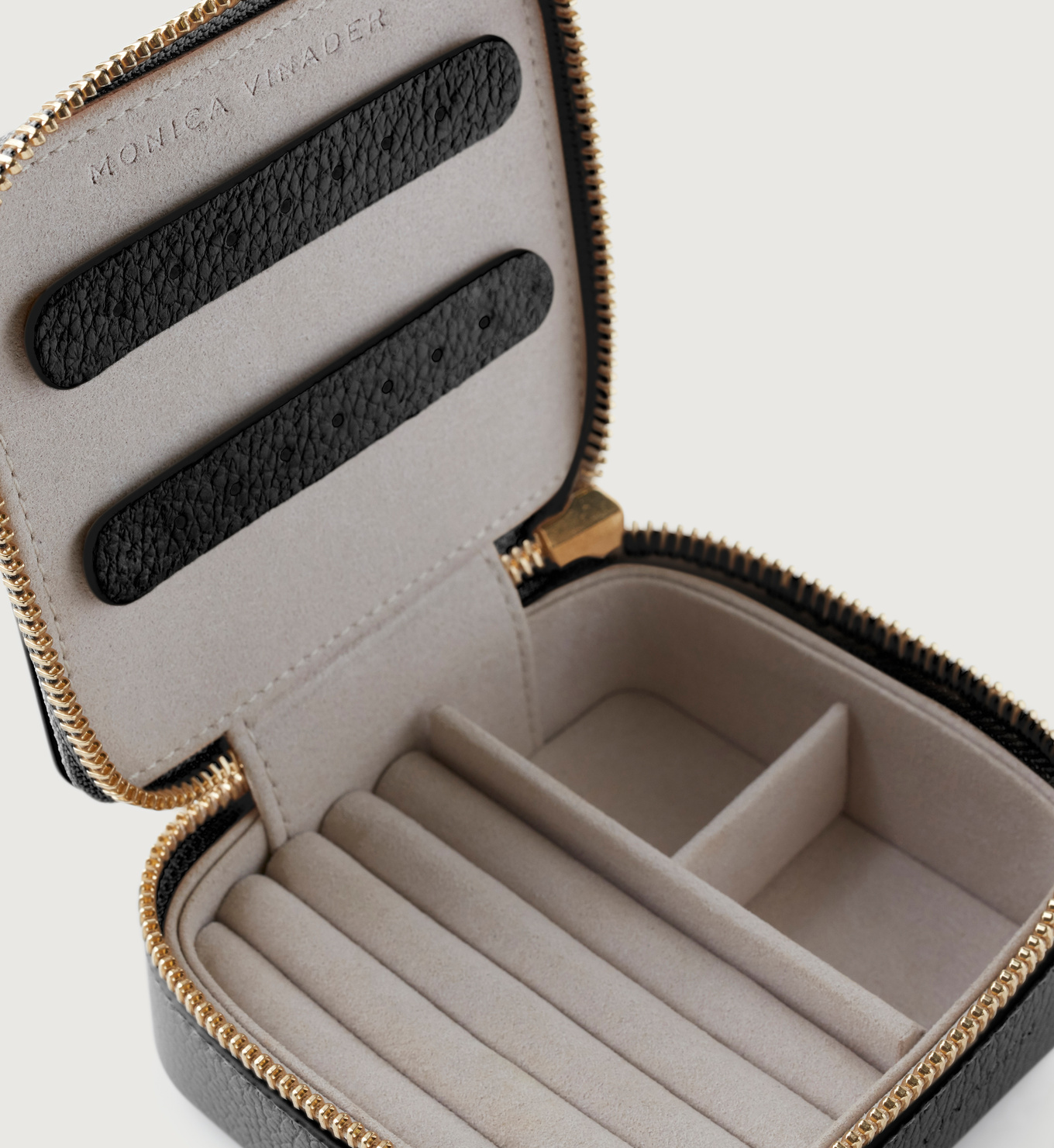 Leather Jewellery Box in Leather | Jewellery by Monica Vinader