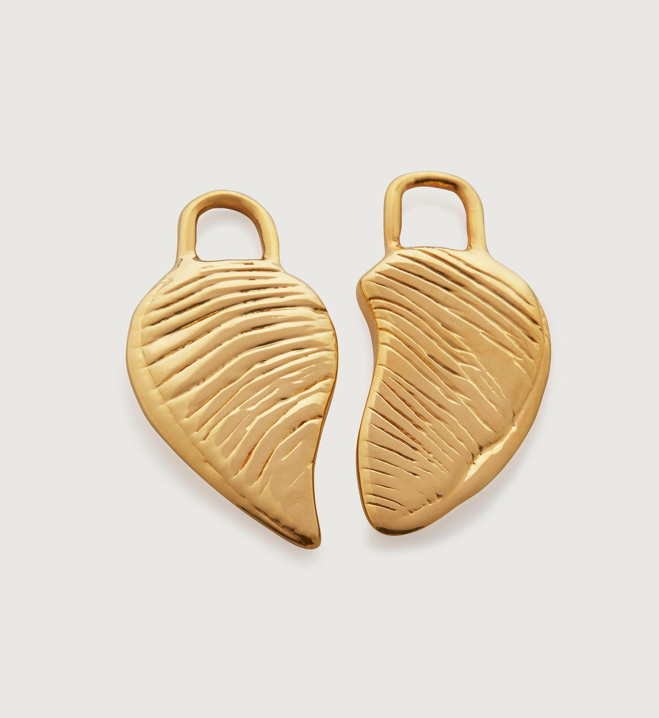 Wing Ear Charms in 18k Gold Vermeil on Sterling Silver | Jewellery by ...