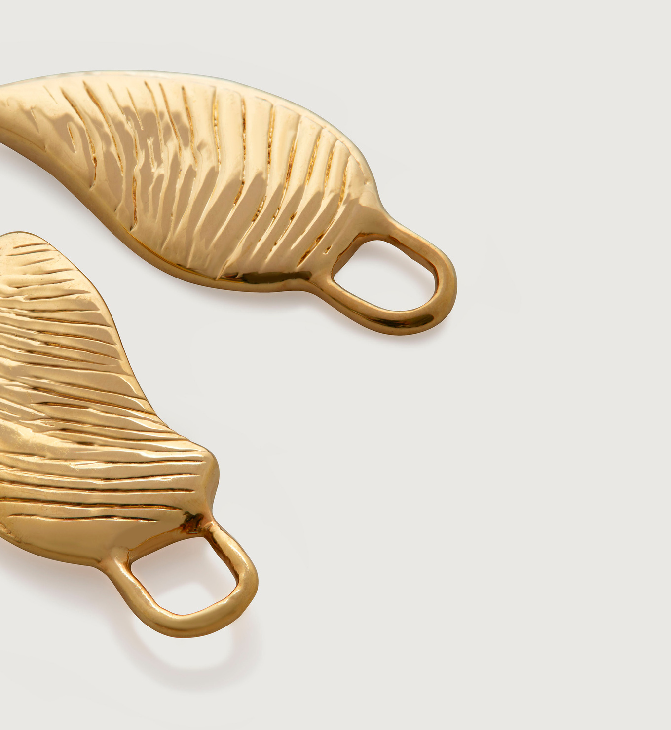 Wing Ear Charms in 18k Gold Vermeil on Sterling Silver | Jewellery by ...