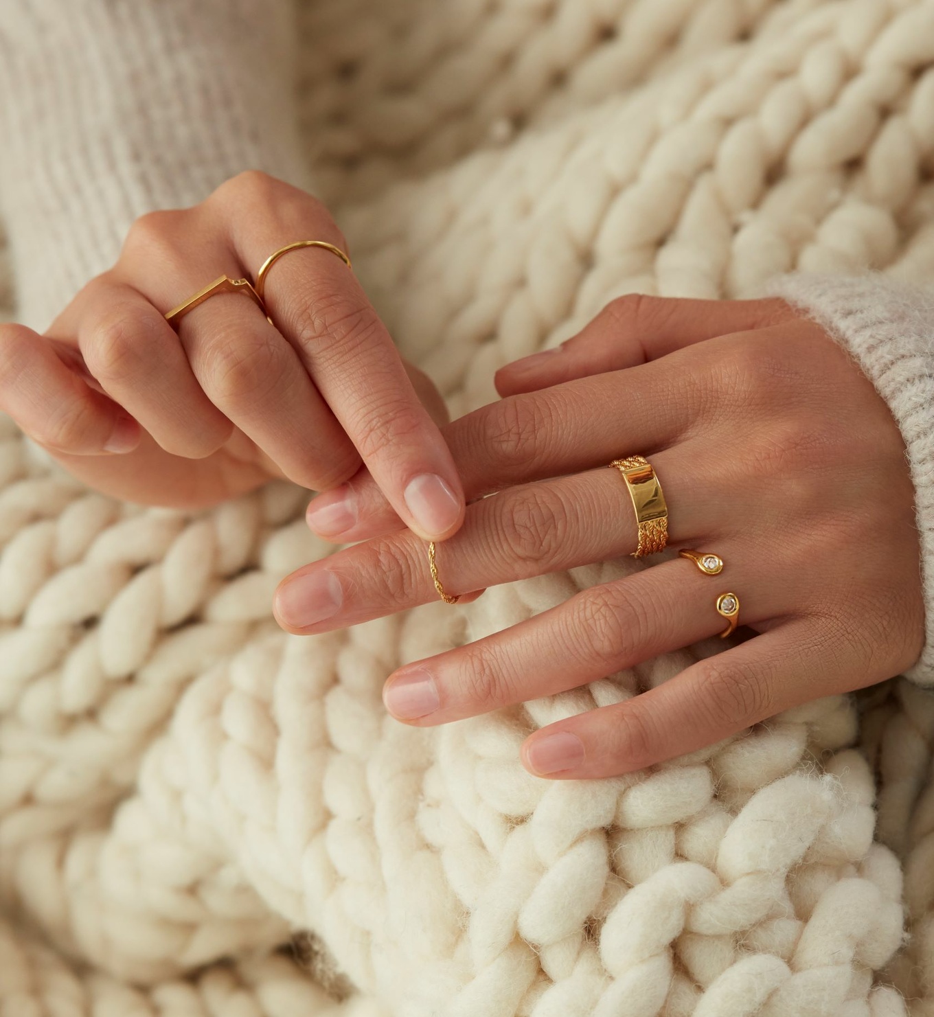 Signature Ring in 18ct Gold Vermeil on Sterling Silver | Jewellery by ...