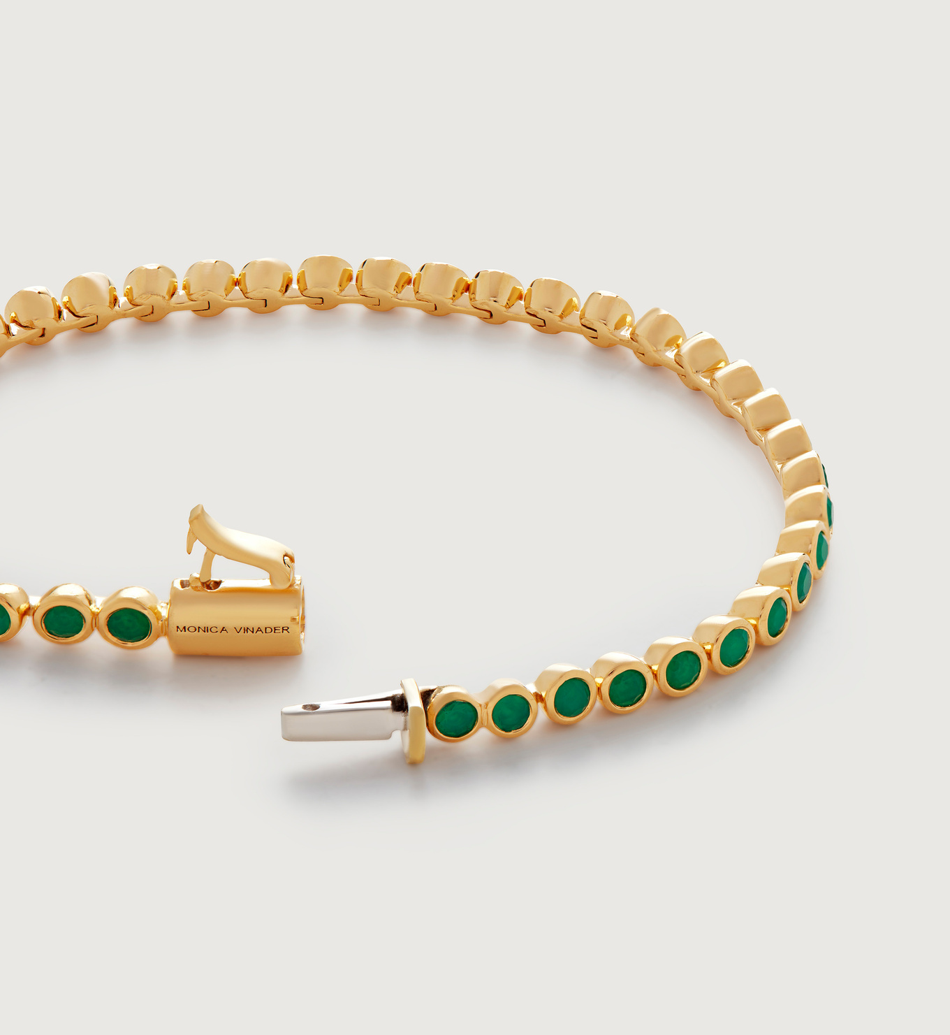 Gemstone Essential Tennis Bracelet in 18k Gold Vermeil on Sterling ...