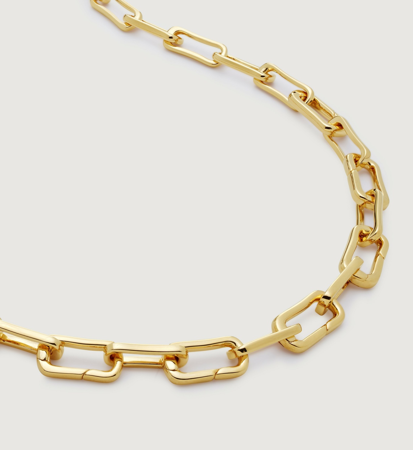 Alta Capture Charm Necklace Adjustable 56cm/22' in 18k Gold Vermeil on ...