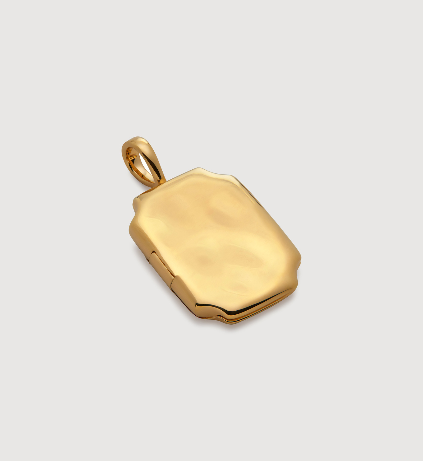 Signature Locket in 18k Gold Vermeil on Sterling Silver | Jewellery by ...