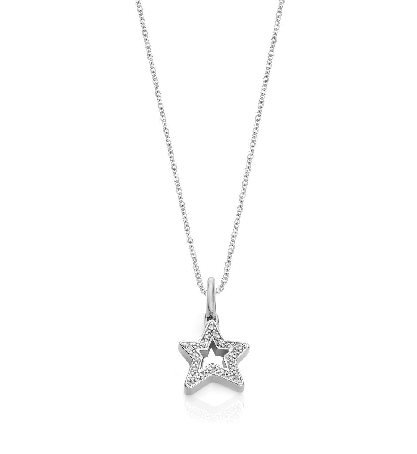 Alphabet Star Diamond Pendant Charm Necklace Set | Jewellery Sets ...