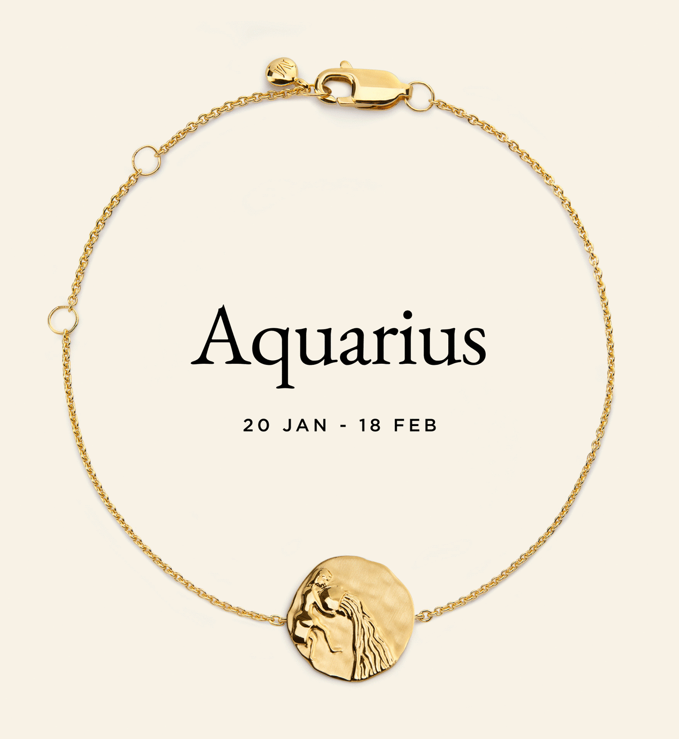 Sagittarius Zodiac Chain Bracelet in 18k Gold Vermeil on Sterling ...