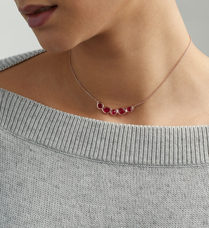 Monica vinader rose quartz necklace store