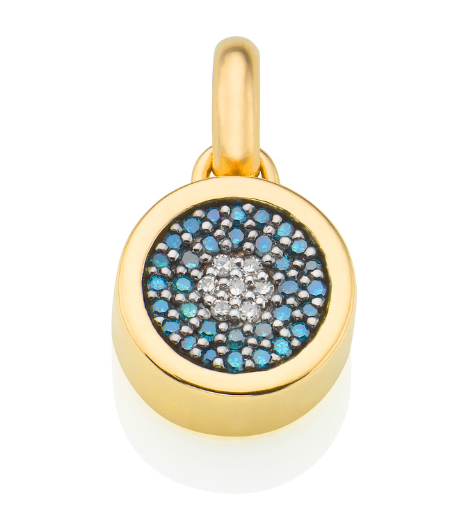 Monica vinader evil eye pendant store