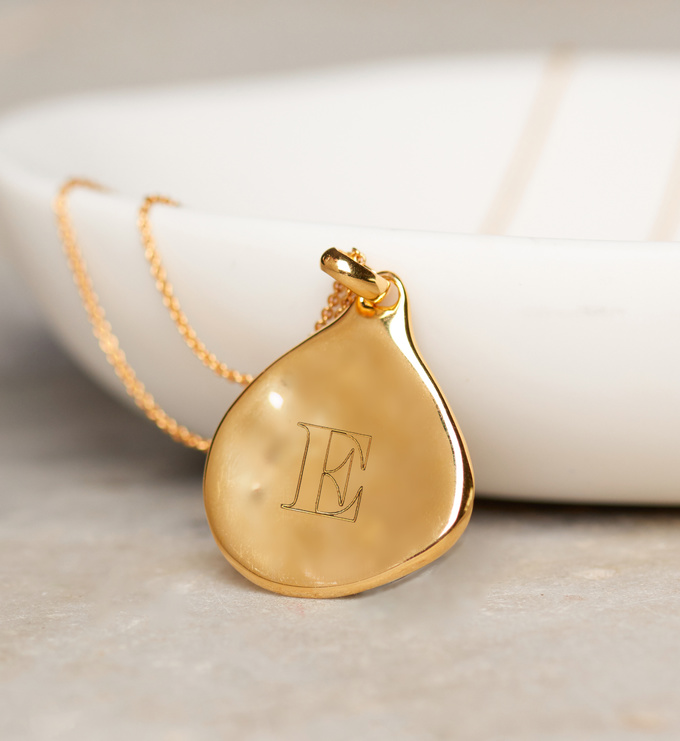 Siren Large Pendant Charm in 18ct Gold Vermeil on Sterling Silver ...