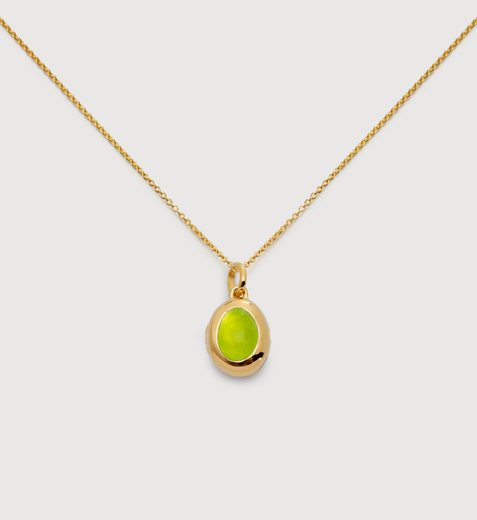 August Birthstone Locket Necklace | Jewellery Sets | Monica Vinader