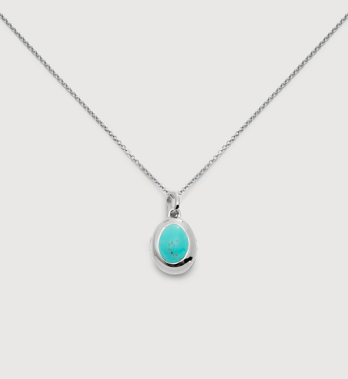 December Birthstone Locket Necklace | Jewellery Sets | Monica Vinader