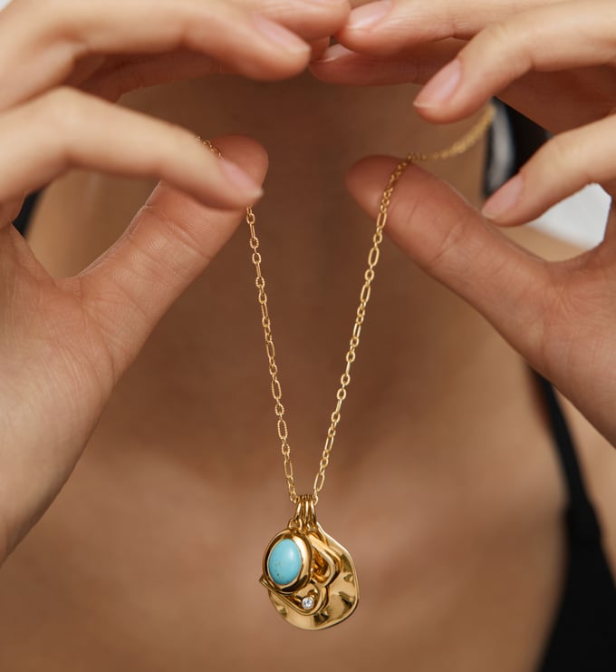 Birthstone, Siren & Diamond Initial Chain Necklace | Jewellery Sets ...