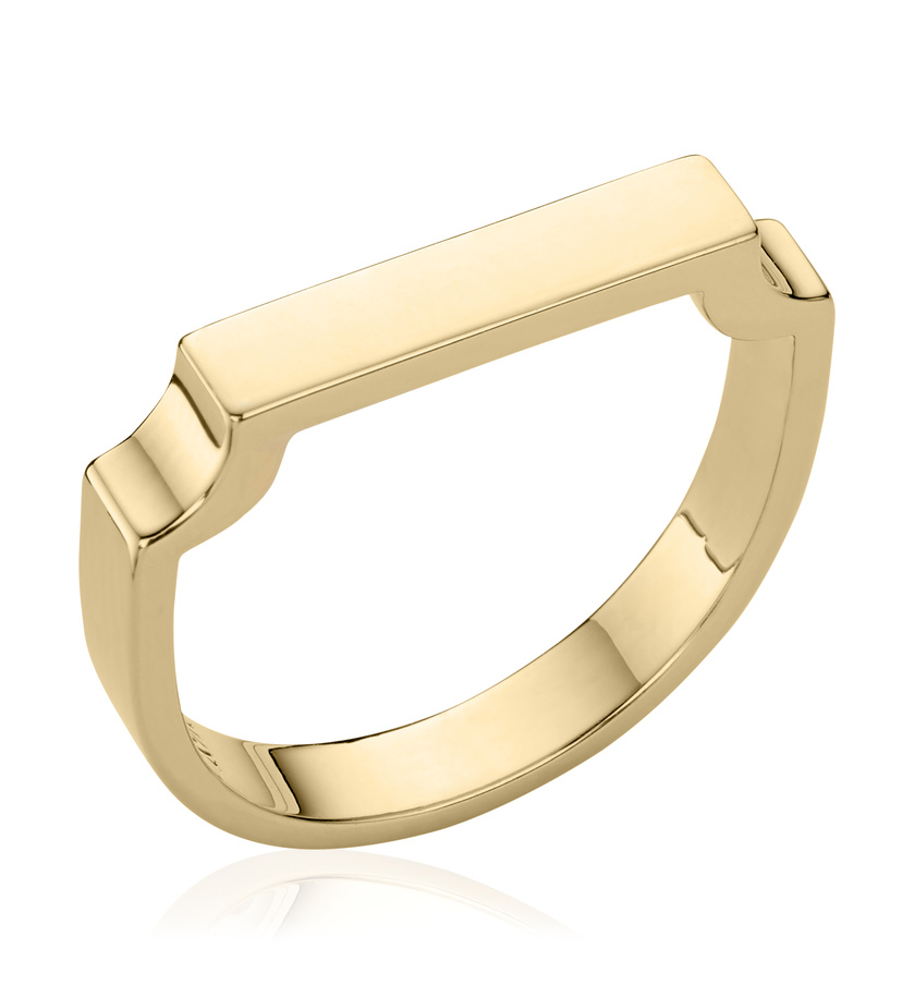 Signature Ring in 18ct Gold Vermeil on Sterling Silver | Jewellery by ...