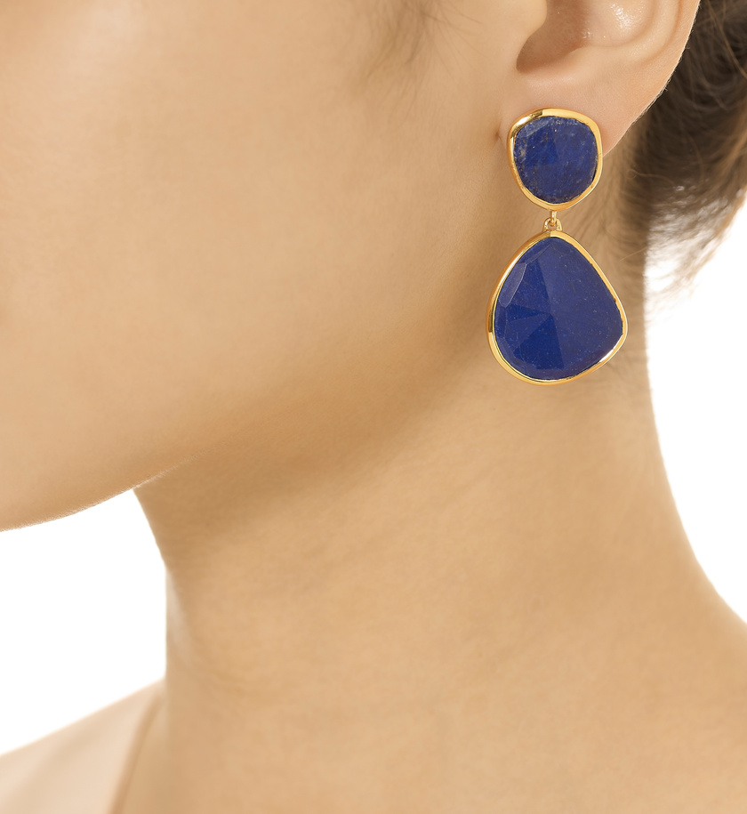 Siren Cocktail Earrings in 18ct Gold Vermeil On Sterling Silver and ...
