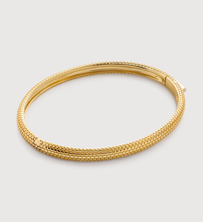 Heirloom Bangle in 18k Gold Vermeil on Sterling Silver | Jewellery by ...