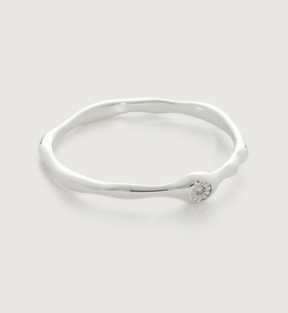 Siren Mini Diamond Stacking Ring in Sterling Silver | Jewellery by ...