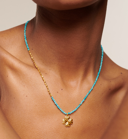 Talisman Clover Beaded Necklace | Jewellery Sets | Monica Vinader