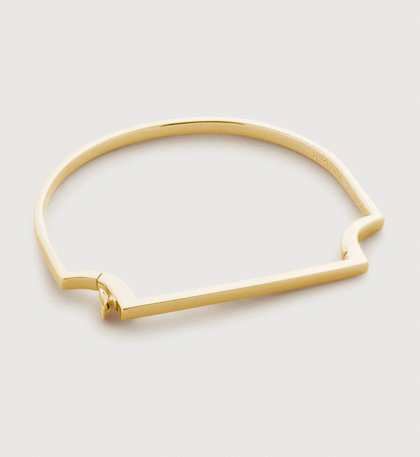Signature Slim Bangle in 14k Solid Gold | Jewellery by Monica Vinader