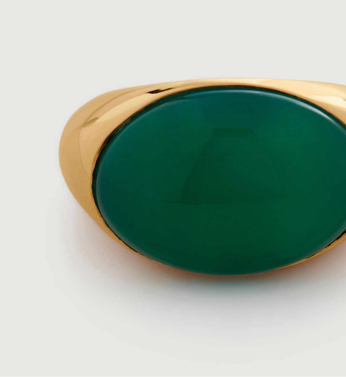 Kate Young Gemstone Ring in 18k Gold Vermeil on Sterling Silver and ...
