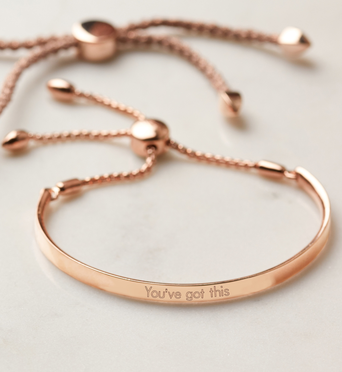 Fiji Chain Bracelet in 18k Rose Gold Vermeil On Sterling Silver ...