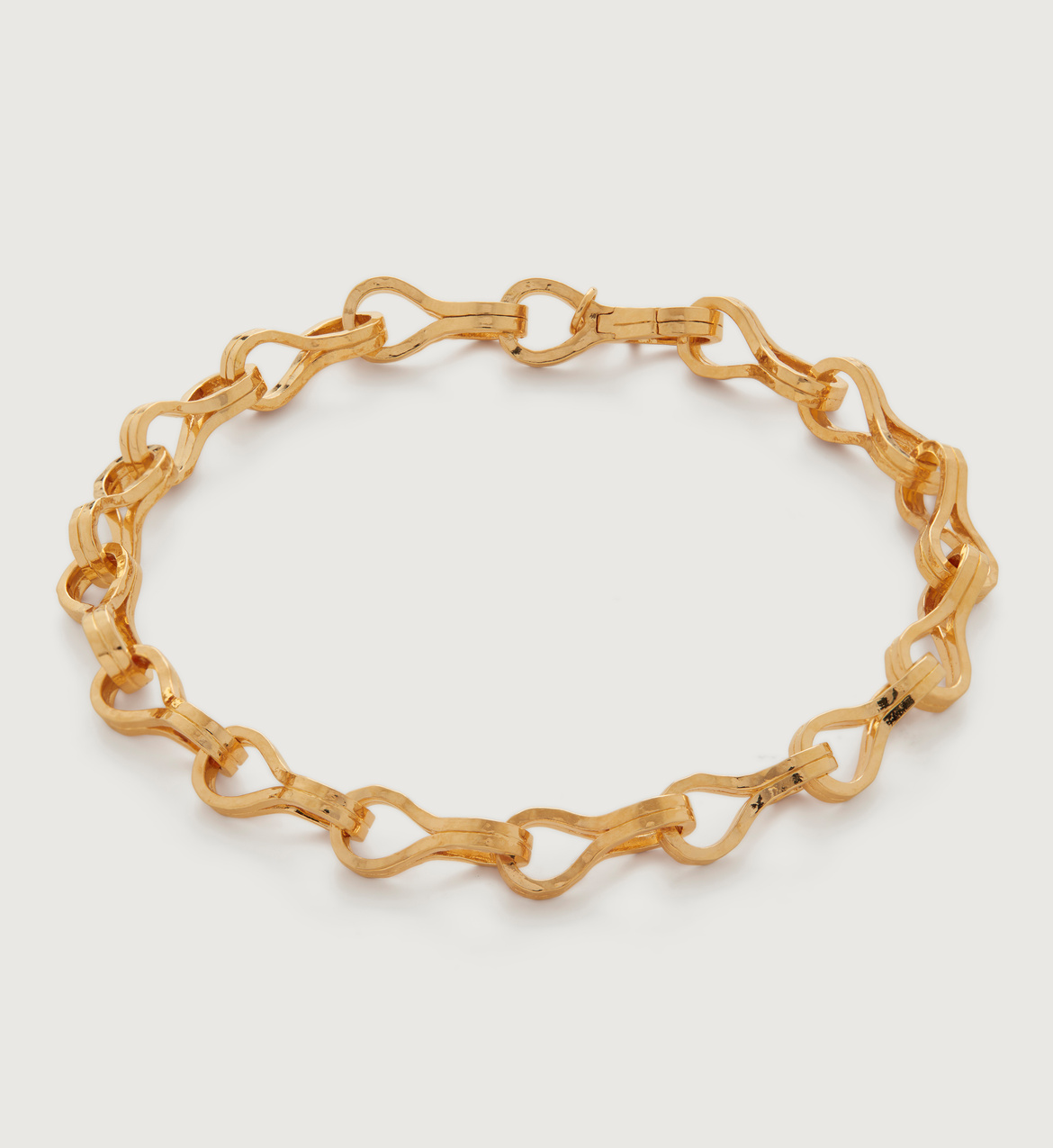 Infinity Link Bracelet in 18ct Gold Vermeil on Sterling Silver ...