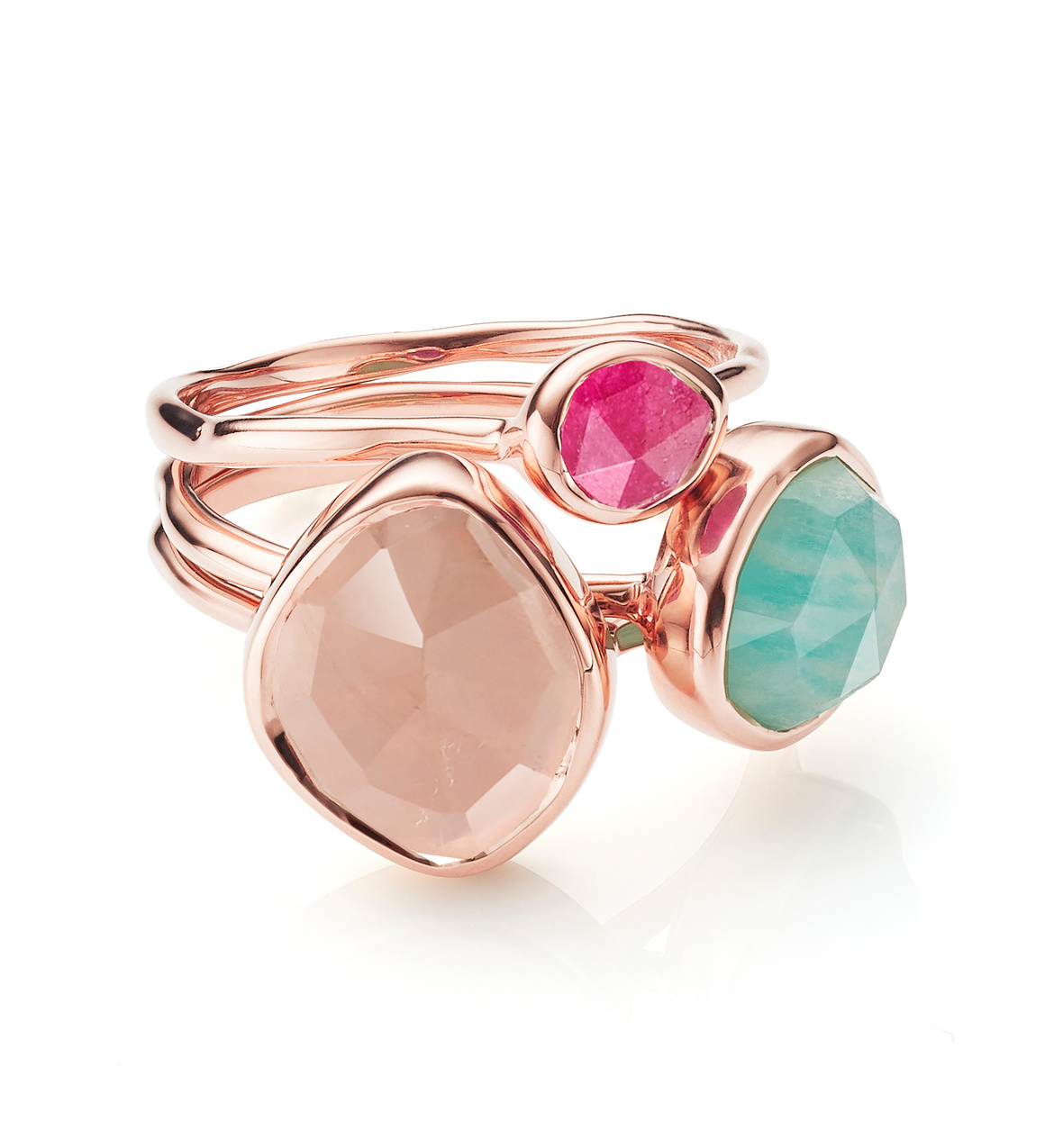 Siren Stacking Ring Set | Jewellery Sets | Monica Vinader