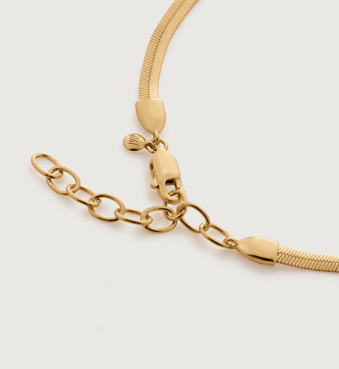 Snake Chain Bracelet in 18k Gold Vermeil on Sterling Silver | Jewellery ...