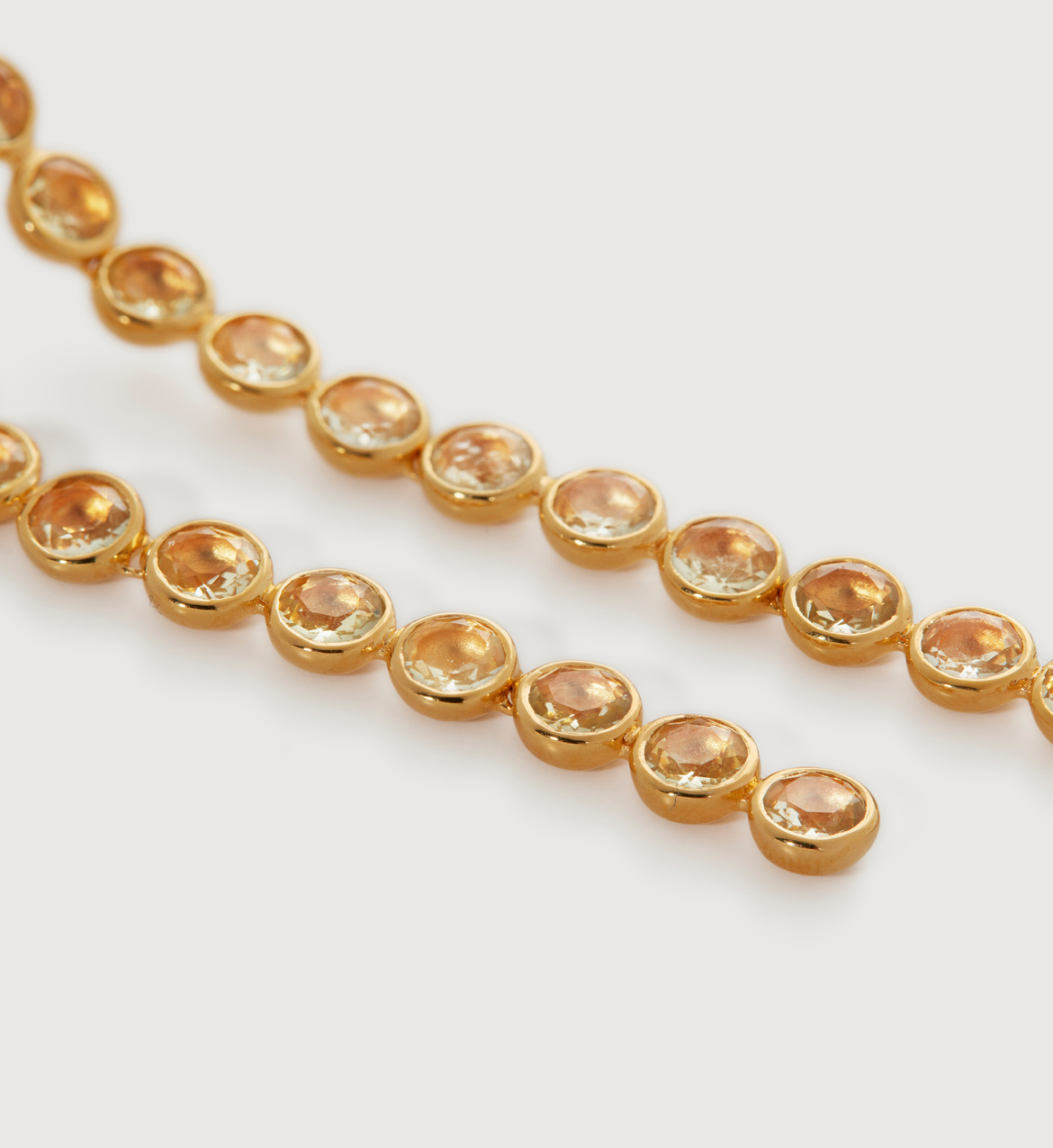 Kate Young Gemstone Cocktail Earrings in 18k Gold Vermeil on Sterling ...