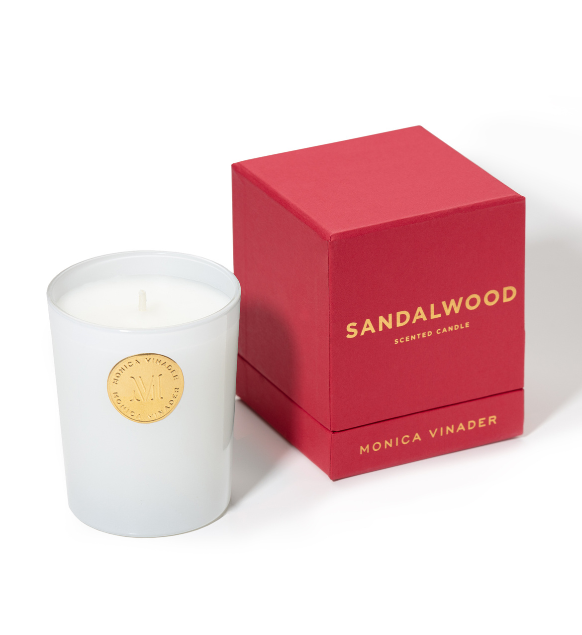 Monica Vinader Scented Candle in Wax - Sandalwood Fragrance | Jewellery ...